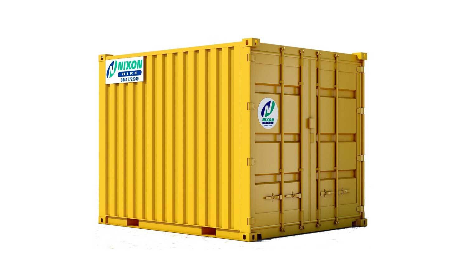 10 Foot - High Security Container Hire | Nixon Hire