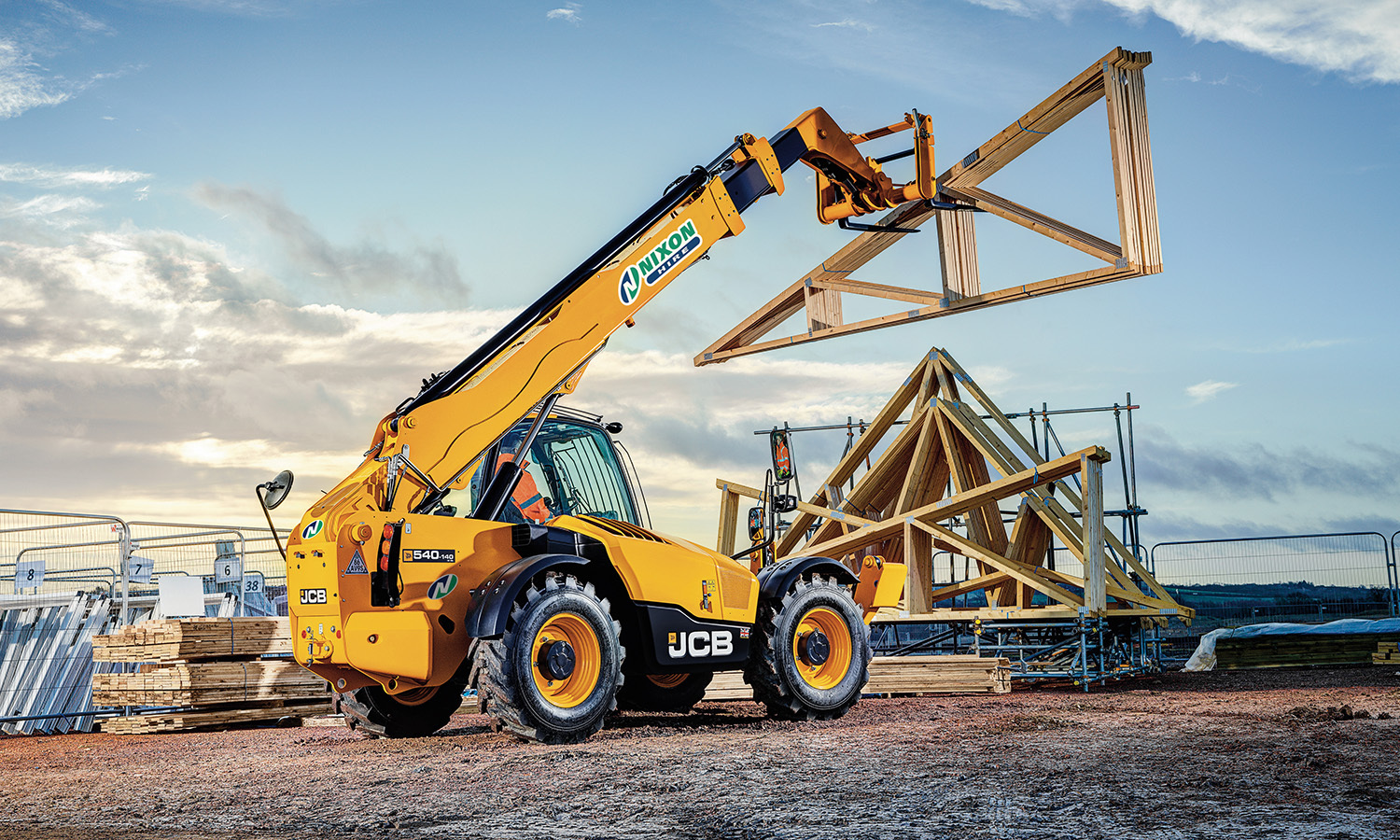 JCB 535-140 Telehandler Hire| Nixon Hire