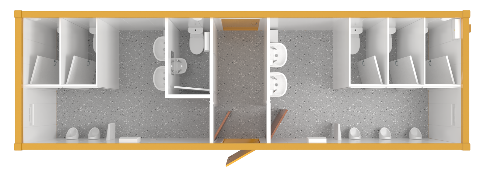 5+1 Mains Toilet Units | Nixon Hire