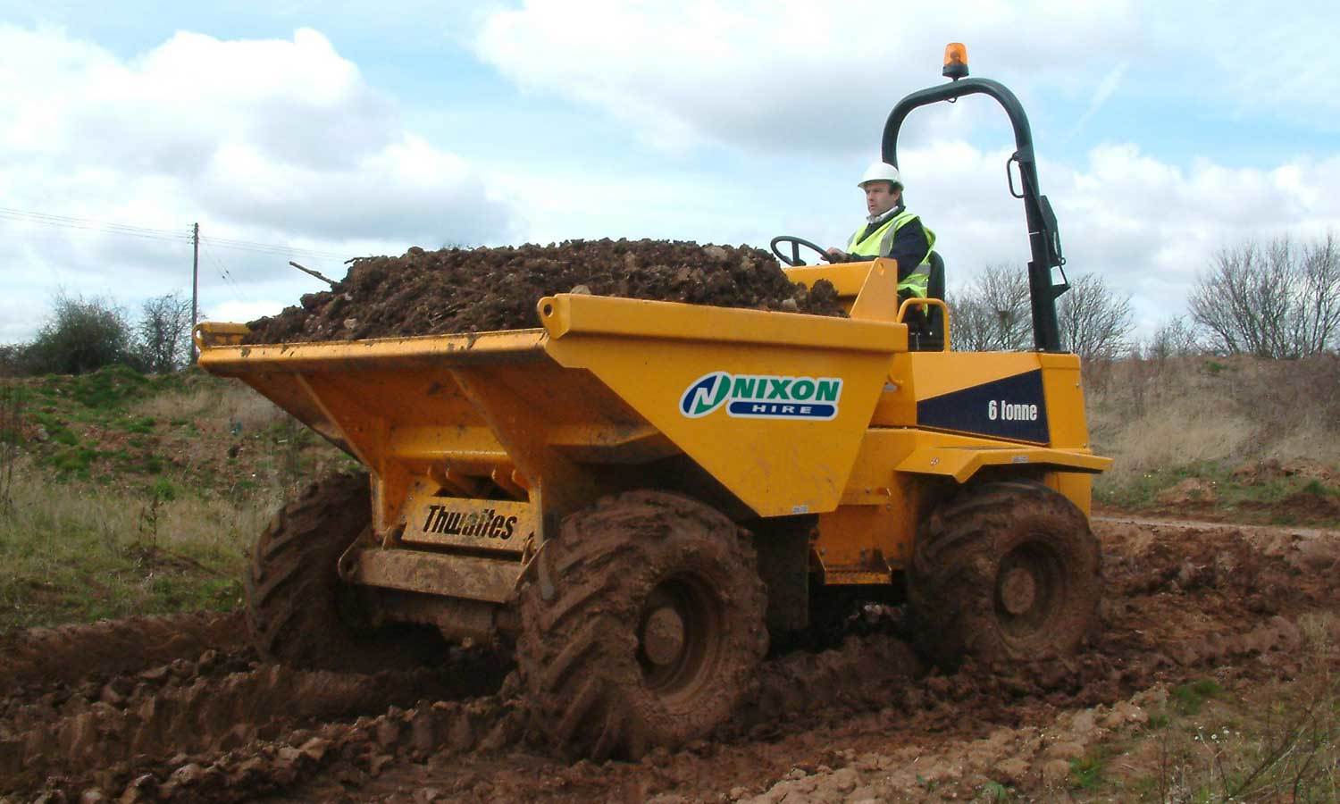 6 Tonne Dumper - Thwaites MACH2065 | Nixon Hire