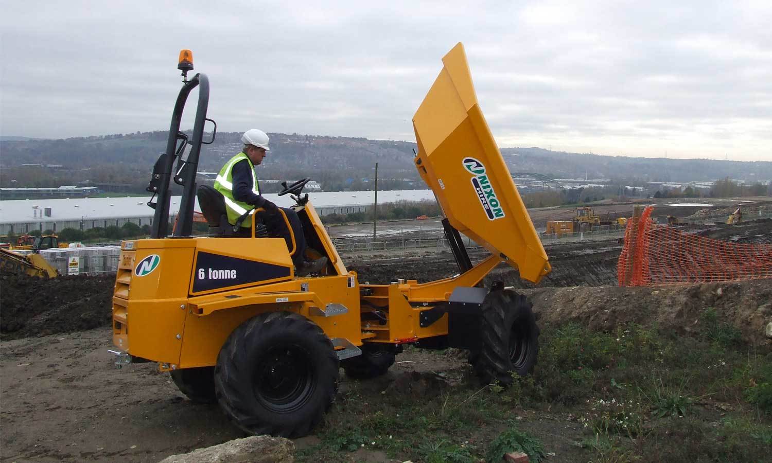 6 Tonne Dumper - Thwaites MACH2066 | Nixon Hire