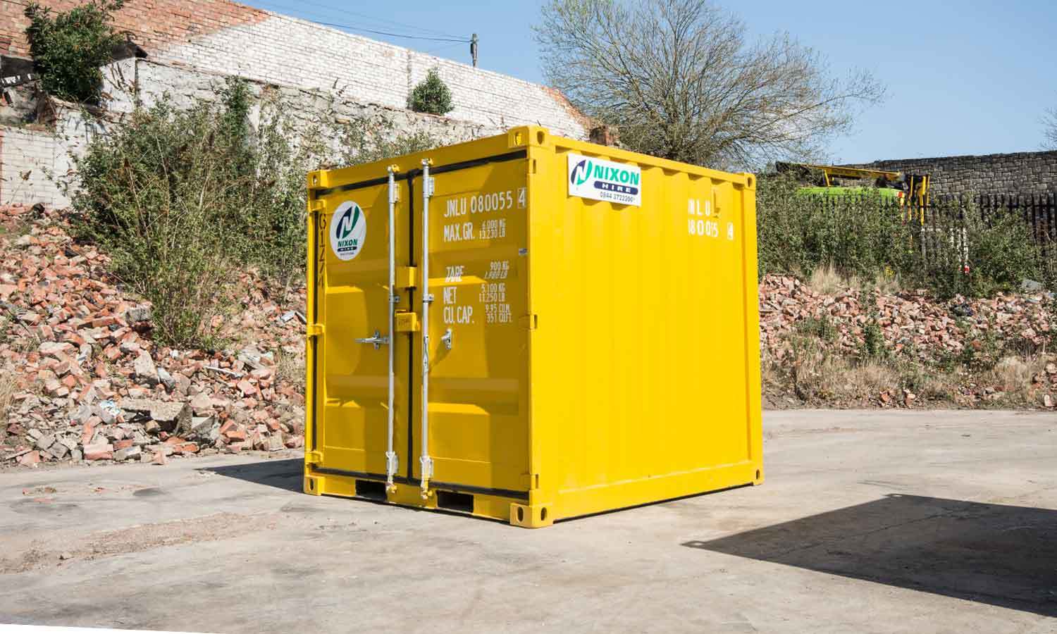 8 Foot - High Security Container Hire | Nixon Hire