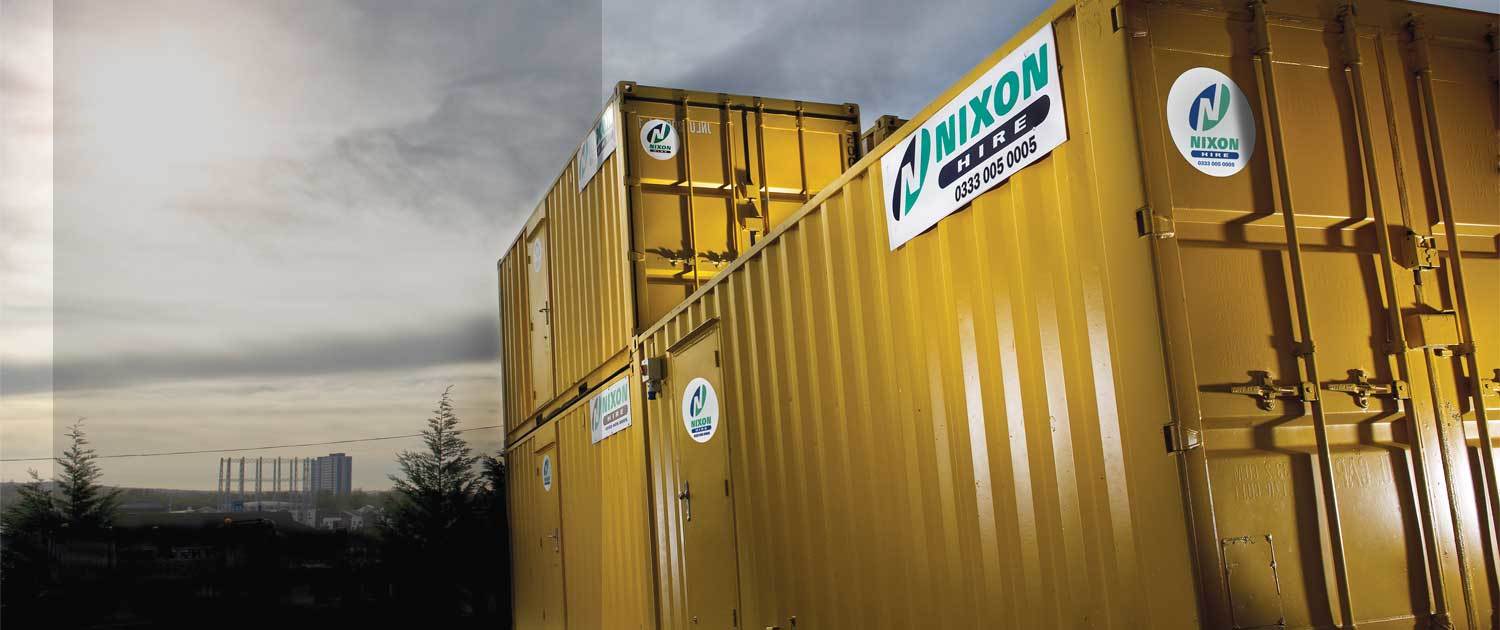 Nixon Hire | Portable buildings, shipping containers & more to hire