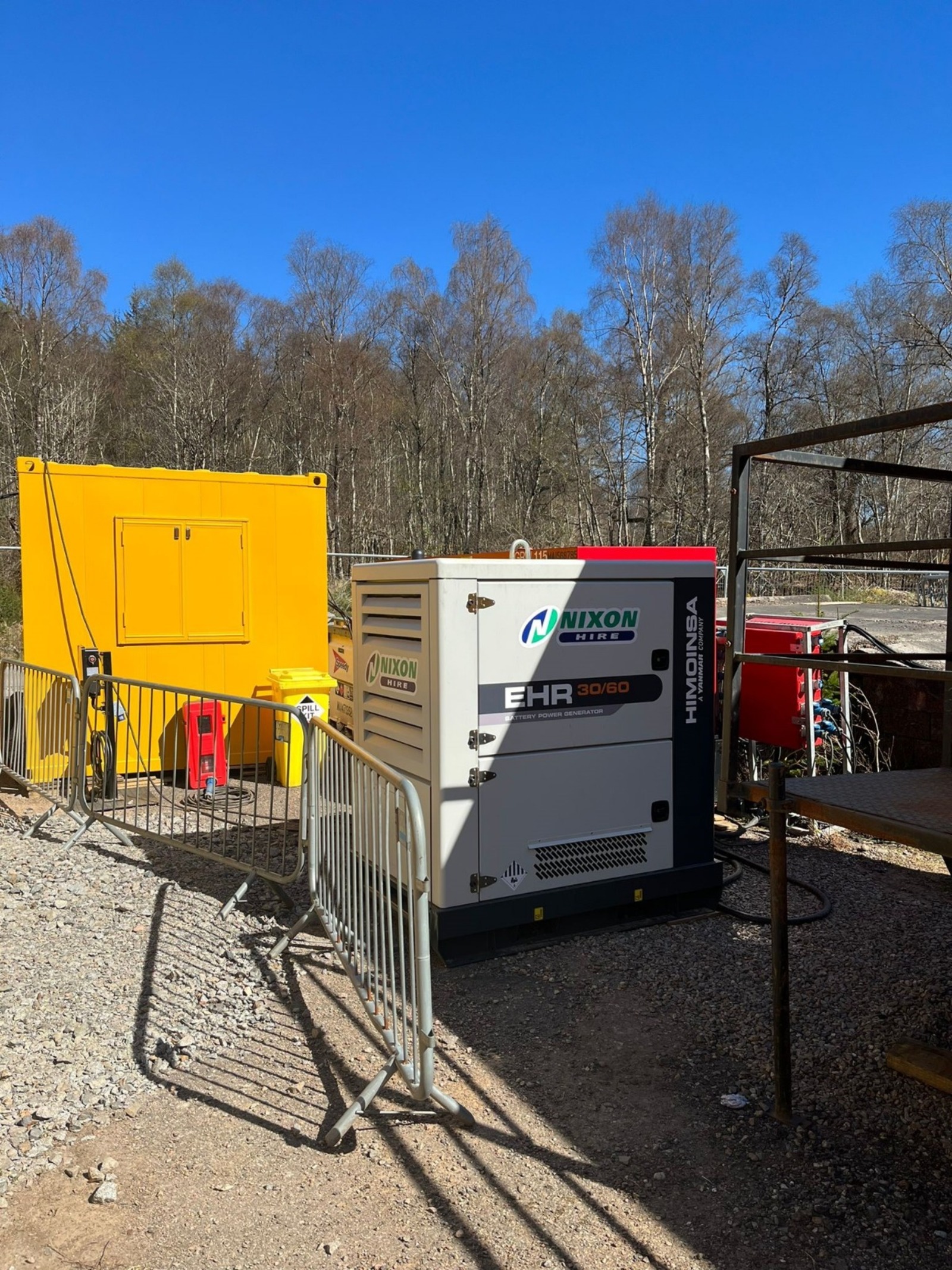 Battery Storage Unit | Nixon Hire