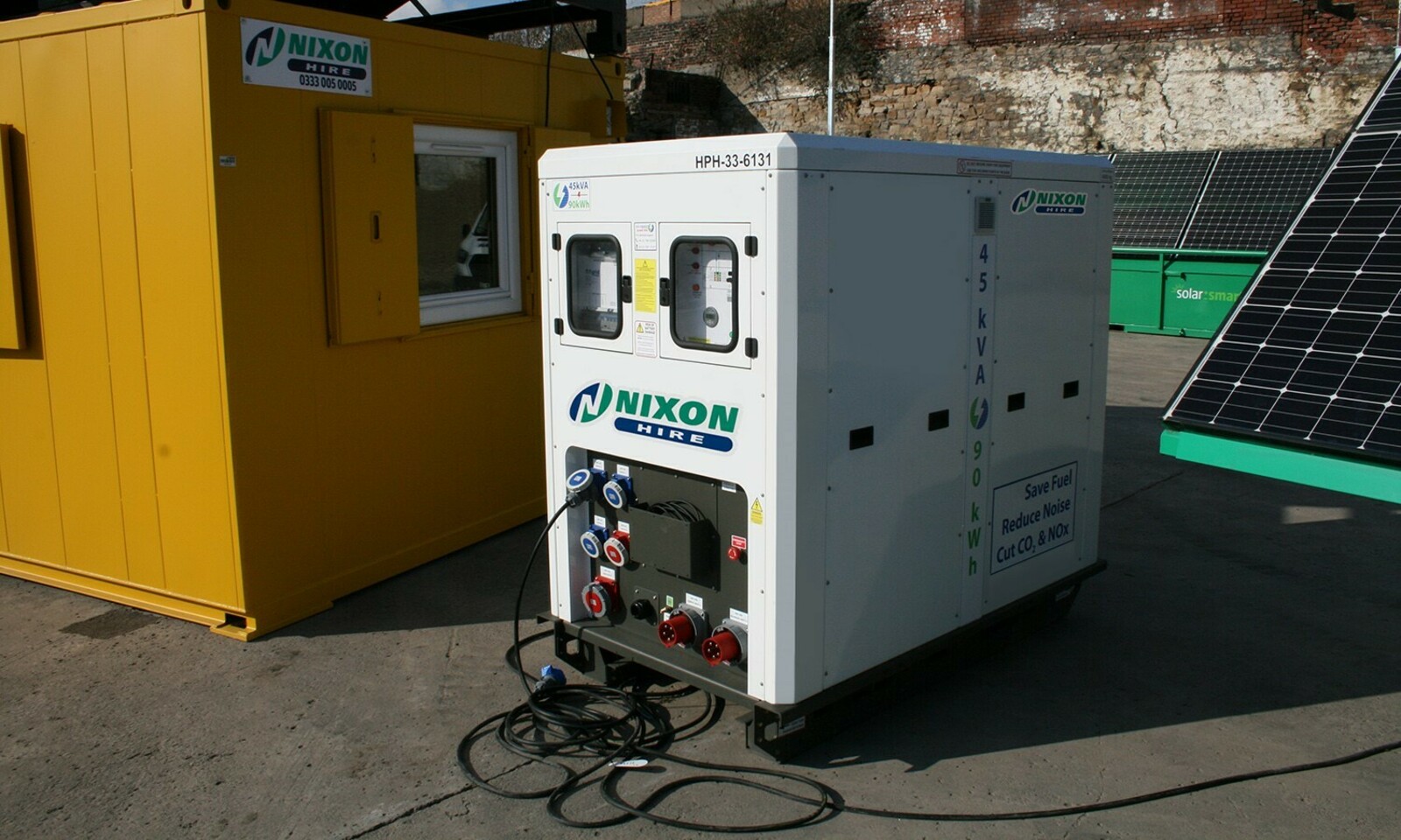 Battery Storage Unit | Nixon Hire