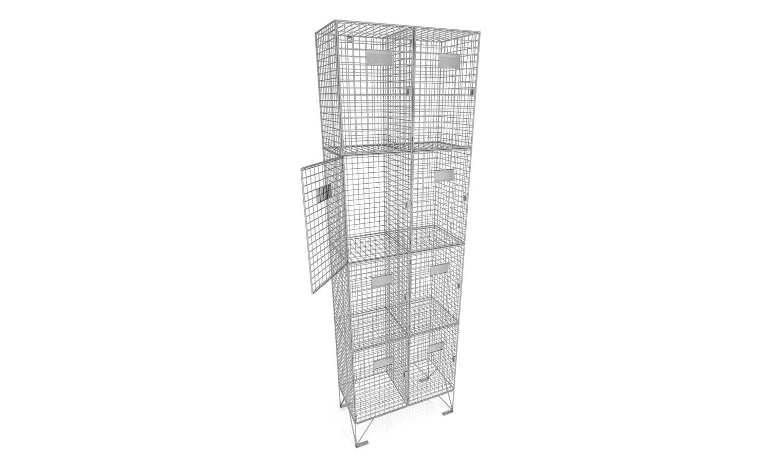 Locker 4 Tier Mesh