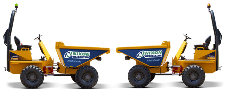 3 Tonne Dumper - Thwaites MACH570 | Nixon Hire