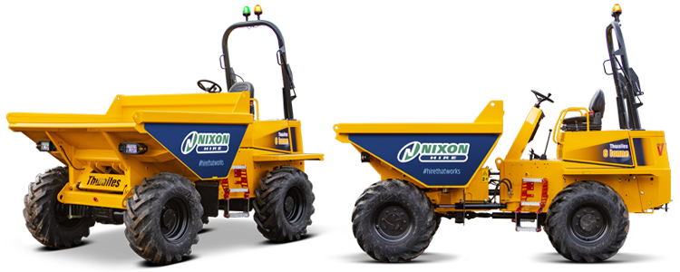 6 Tonne Dumper - Thwaites MACH2065 | Nixon Hire