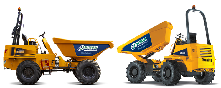 6 Tonne Dumper - Thwaites MACH2066 | Nixon Hire