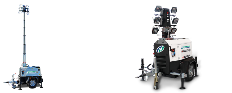 Tower Light - Trime X-ECO - Site Lighting Hire | Nixon Hire