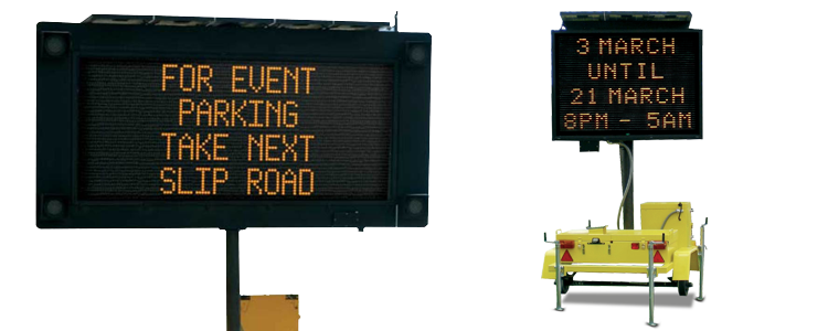 Portable Variable Message Signs | Nixon Hire