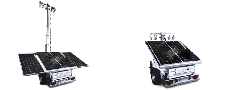 ProLight Solar Tower Light | Nixon Hire