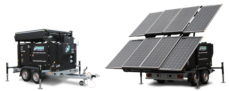 Solar Hybrid Generator | Nixon Hire