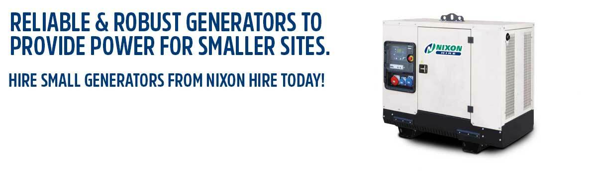 Small Generators To Hire