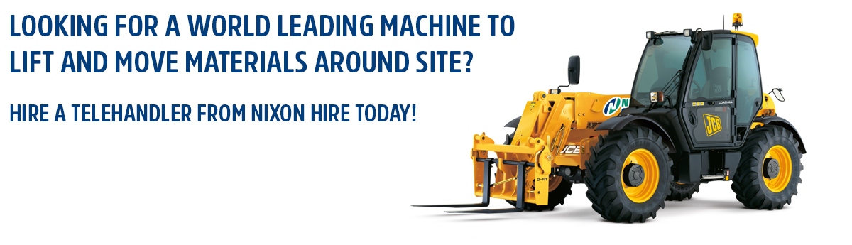 JCB Telehandlers To Hire UK Wide | Nixon Hire