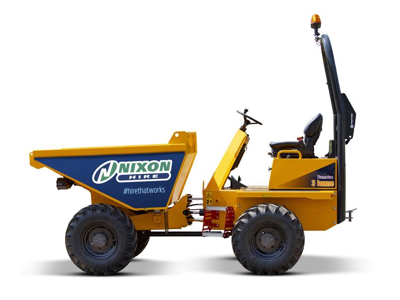 Site Dumpers To Hire - 1 To 10 Tonnes | Nixon Hire