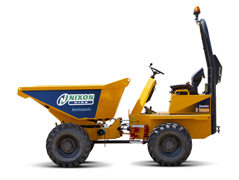 Site Dumpers To Hire - 1 To 10 Tonnes | Nixon Hire