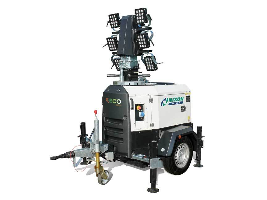 Site Lighting To Hire UK Wide - Tower Lights | Nixon Hire