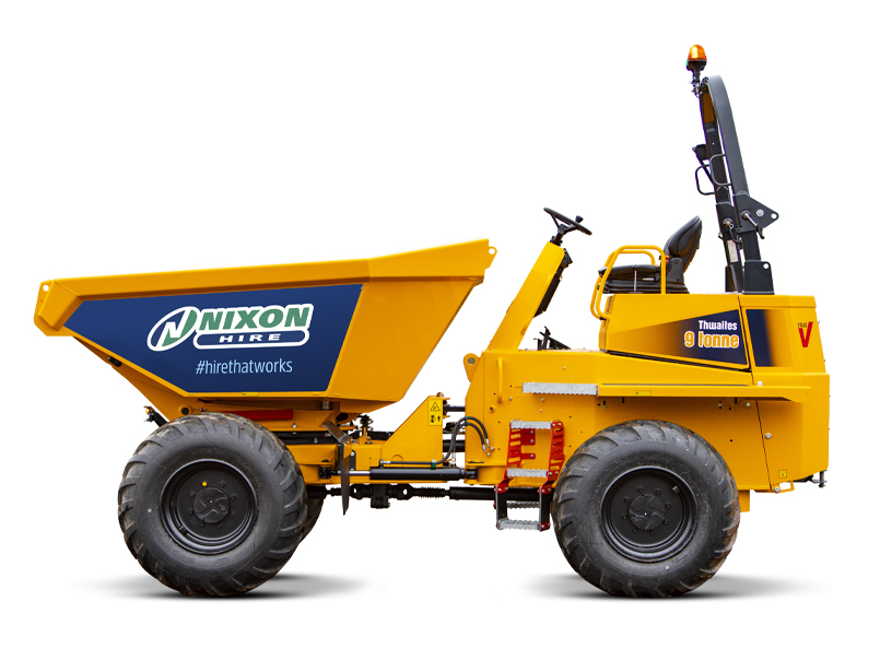 Site Dumpers To Hire - 1 To 10 Tonnes | Nixon Hire