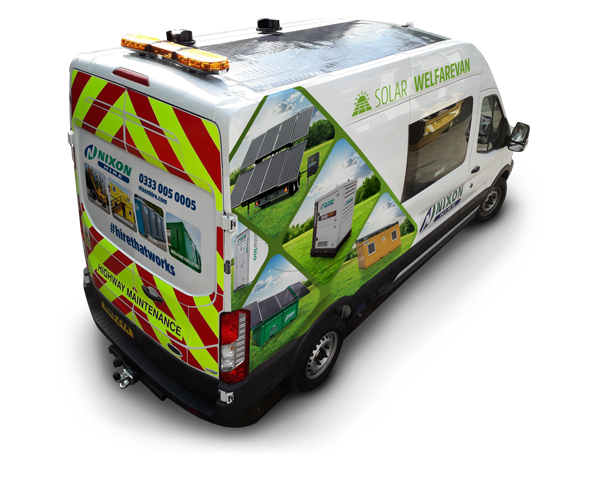 Nixon Hire | Welfare vans - the perfect mobile welfare solution
