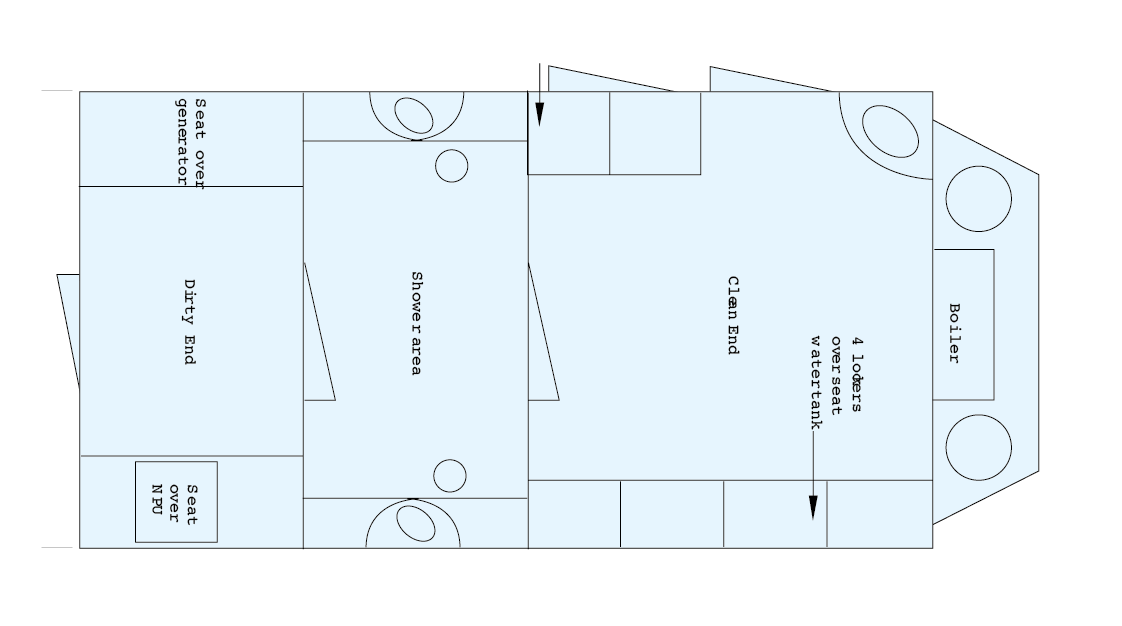 Mobile Decontamination Shower Unit