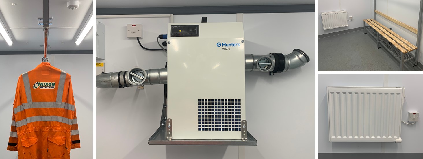NEW Eco-Dry Bespoke Drying Room | Nixon Hire
