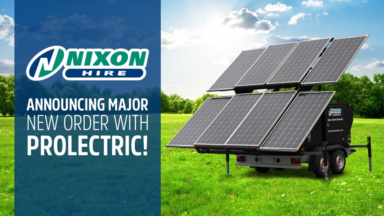 Announcing Major New Order With Prolectric To Boost Our Renewables Fleet!