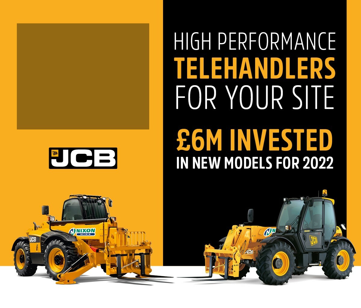 Plant & Site Equipment To Hire Or Buy UK Wide | Nixon Hire